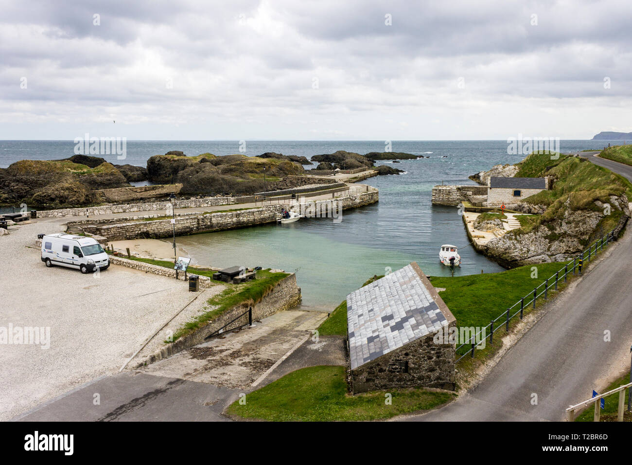 Ballintoy village ireland hi-res stock photography and images - Alamy