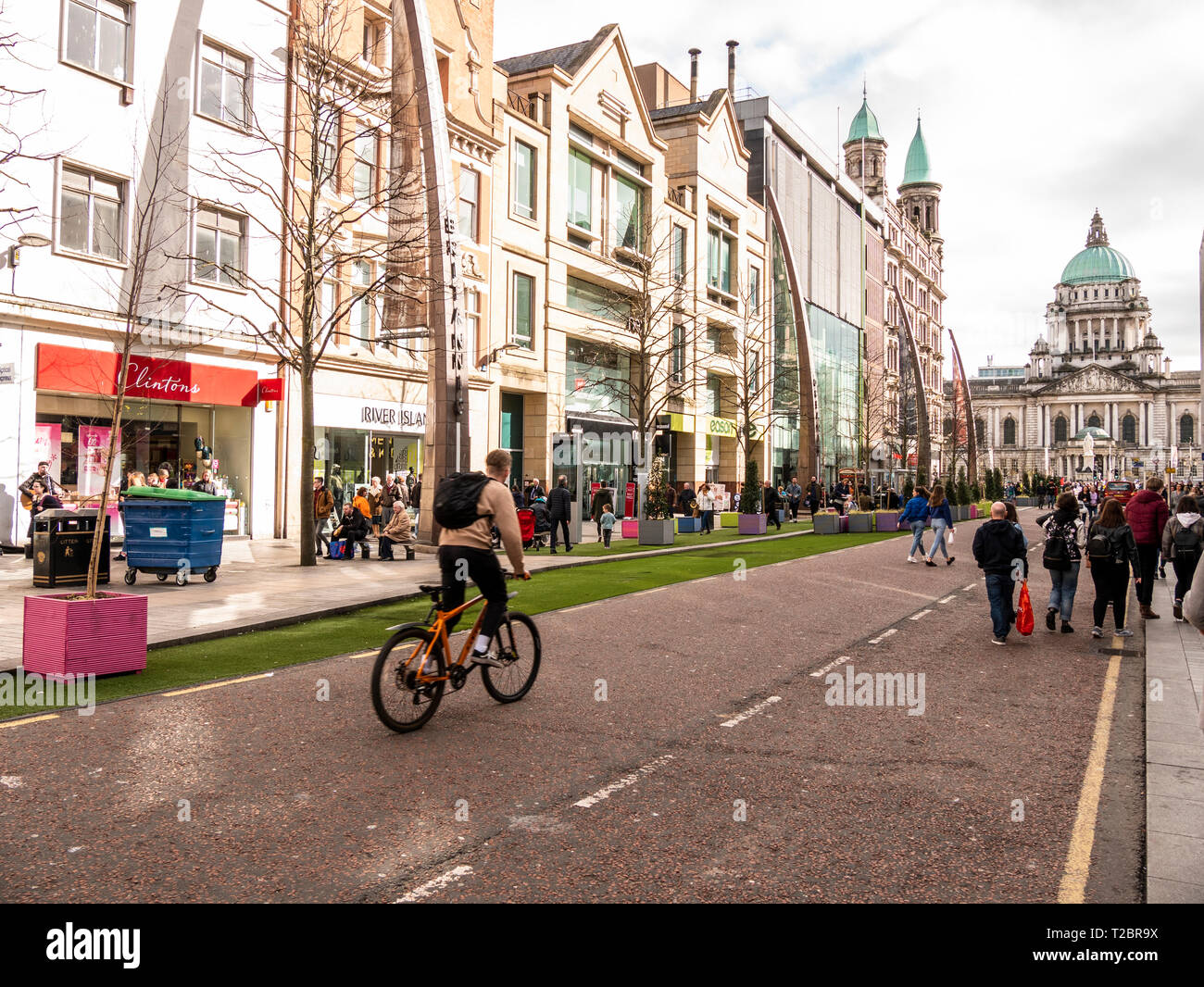 Belfast donegall place 2019 hi-res stock photography and images - Alamy