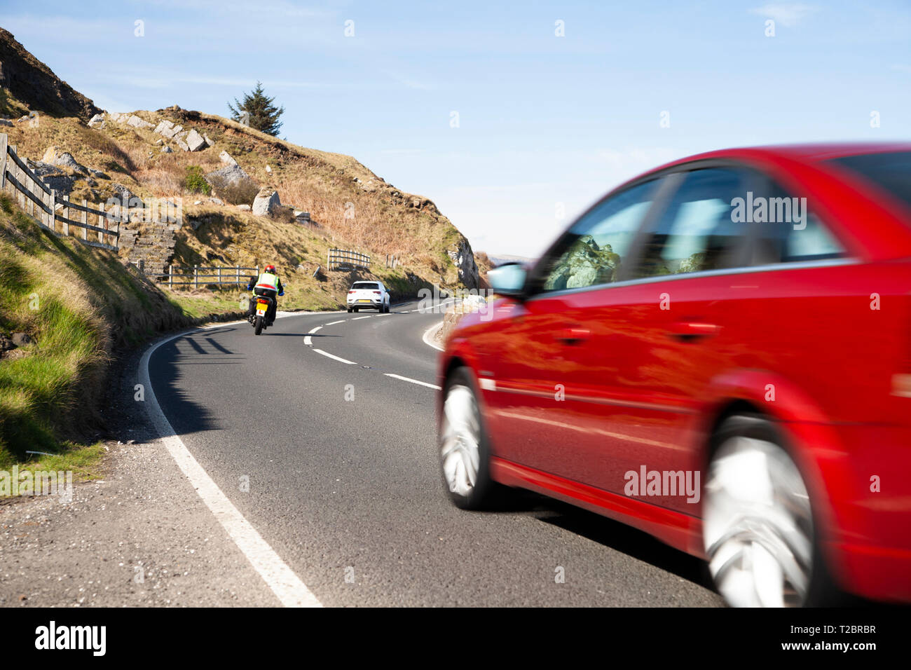 Road blur bend not turn not corner hi-res stock photography and images ...