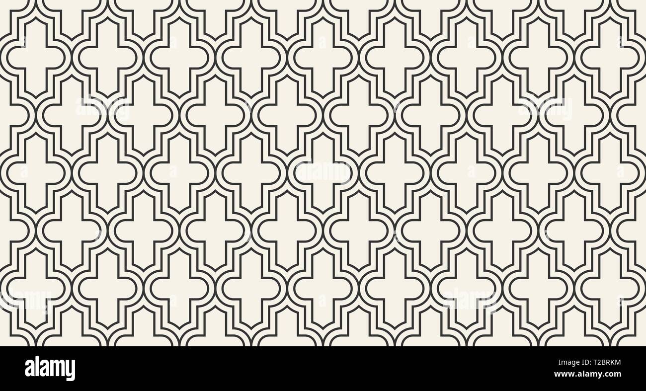 Islamic seamless geometric pattern Stock Vector Images - Alamy
