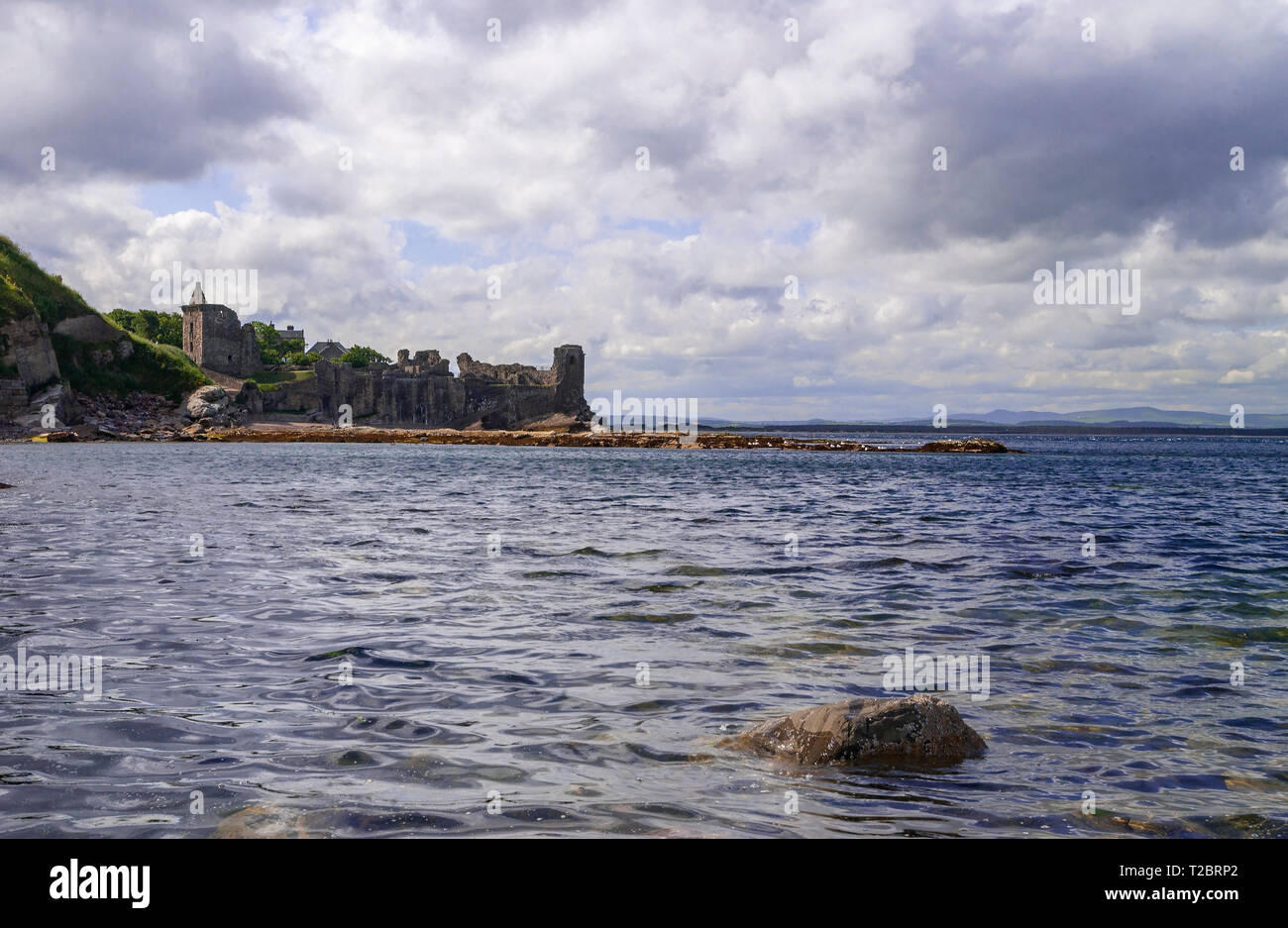 St. Andrews castle ruin Fife Scotland Stock Photo - Alamy