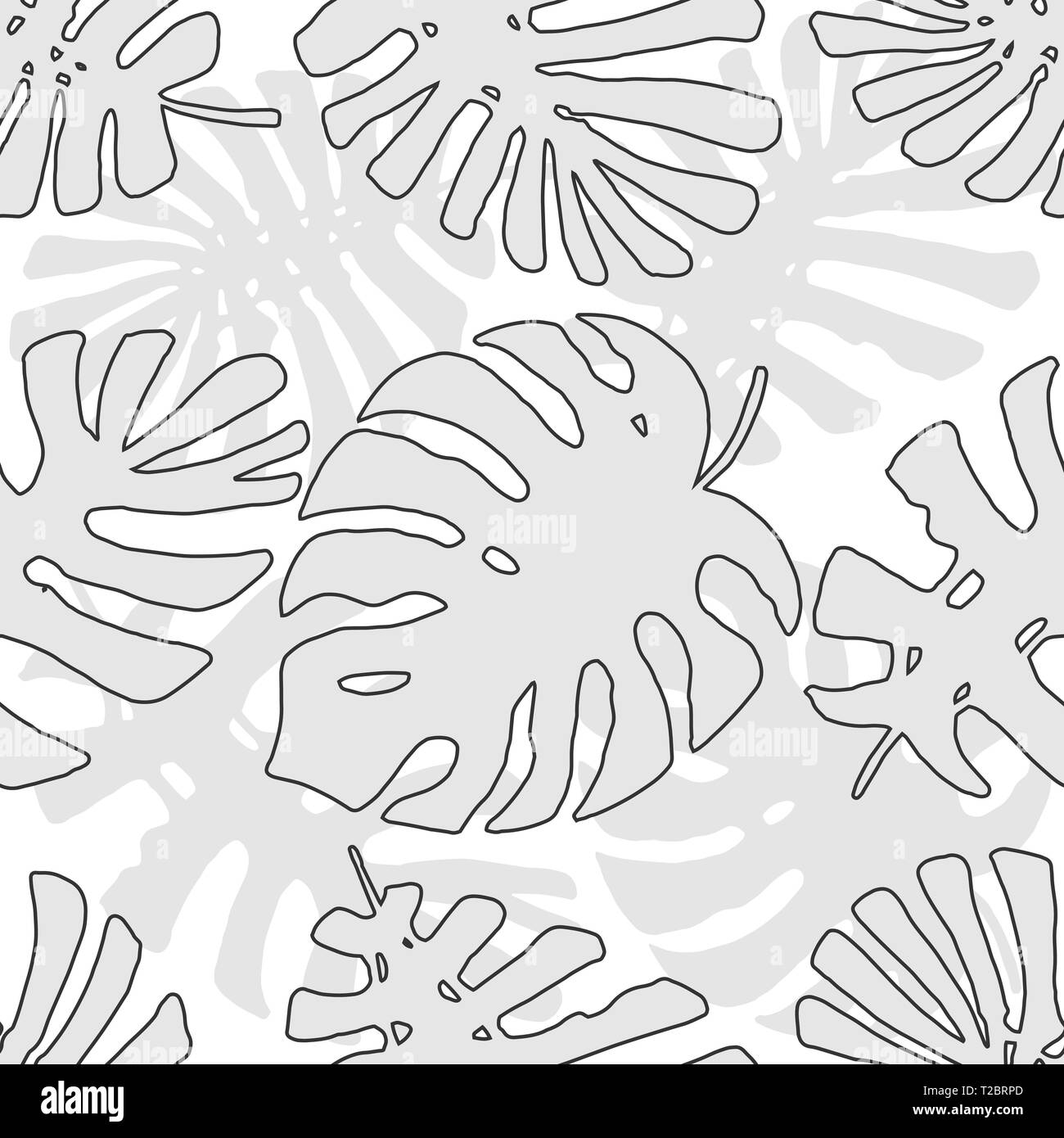 Jungle nature Black and White Stock Photos & Images - Alamy