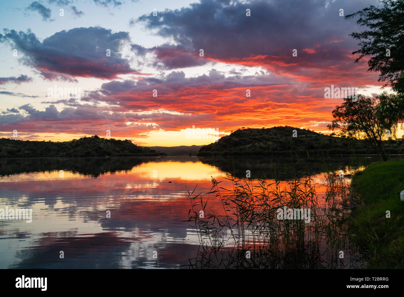 Lake Goreangab Namibia Stock Photo - Alamy