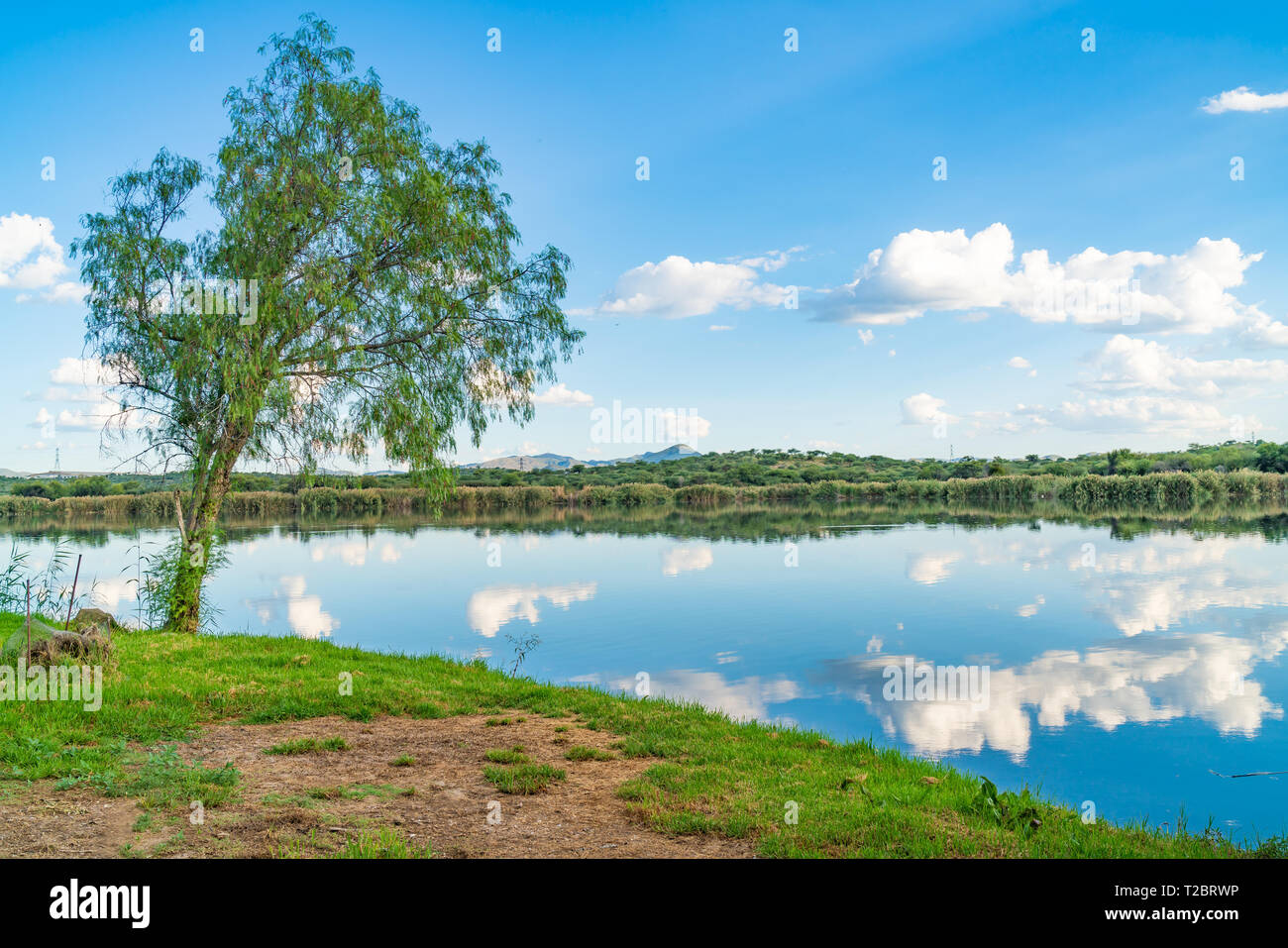 Lake Goreangab Namibia Stock Photo - Alamy
