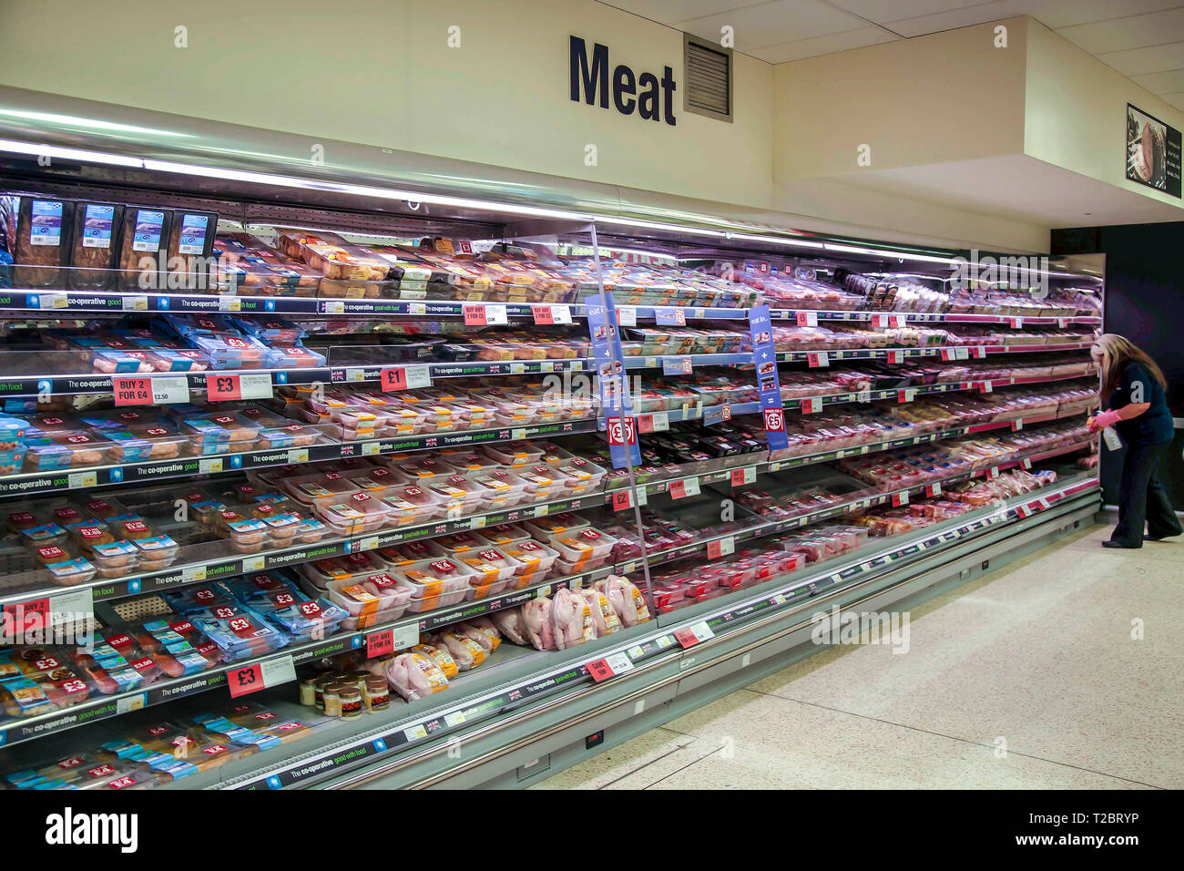 Food shop interior hi-res stock photography and images - Alamy
