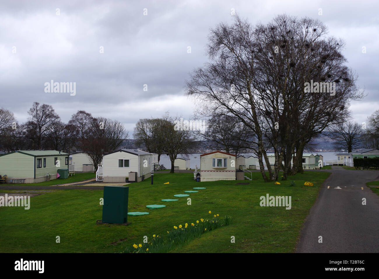 Rosneath castle caravan park hi-res stock photography and images - Alamy