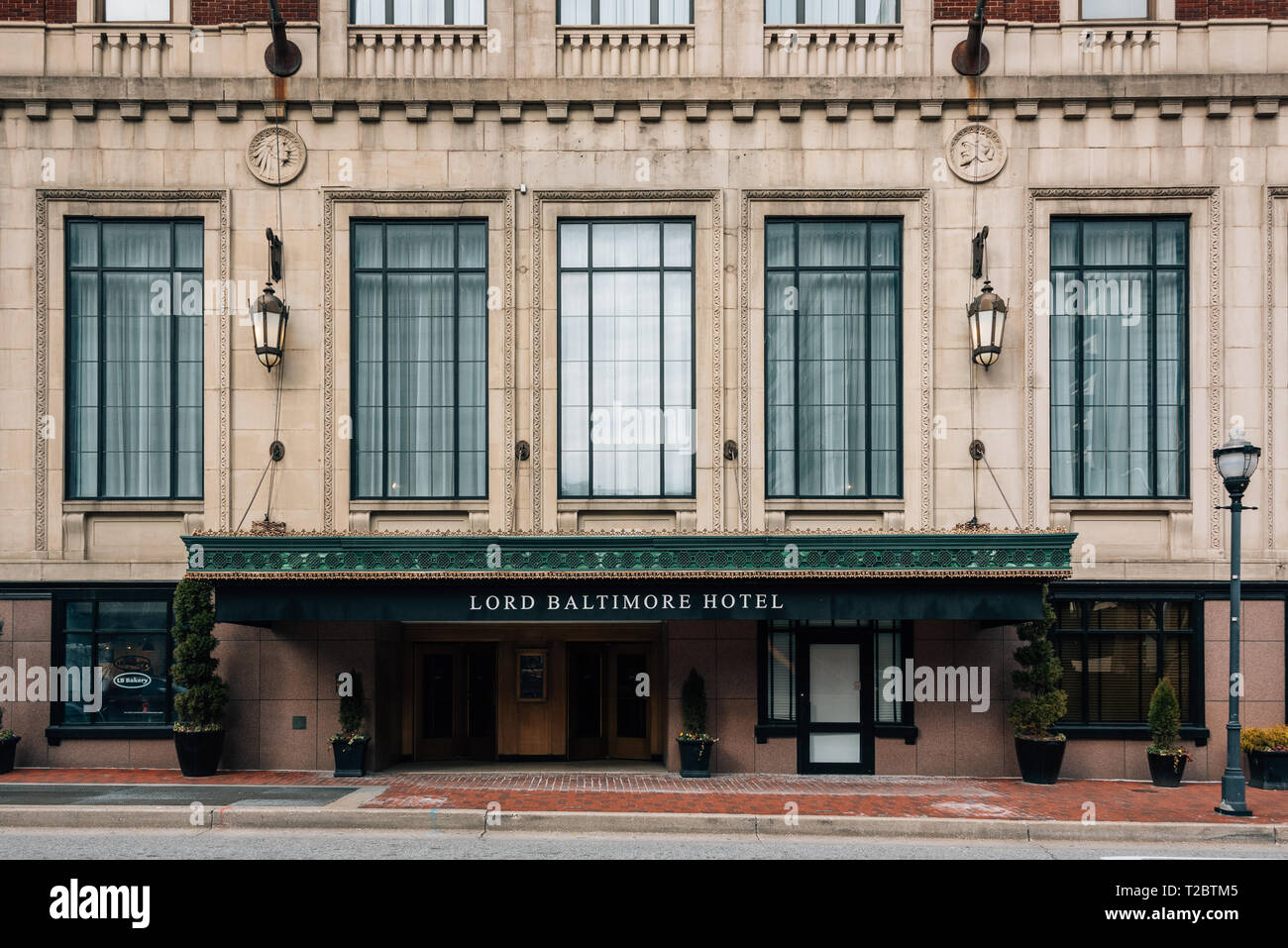 The Lord Baltimore Hotel, in Baltimore, Maryland Stock Photo - Alamy