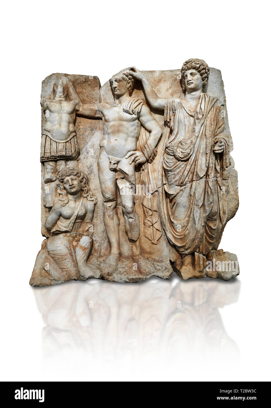 Roman Sebasteion relief sculpture of the Emperor and Roman People ...