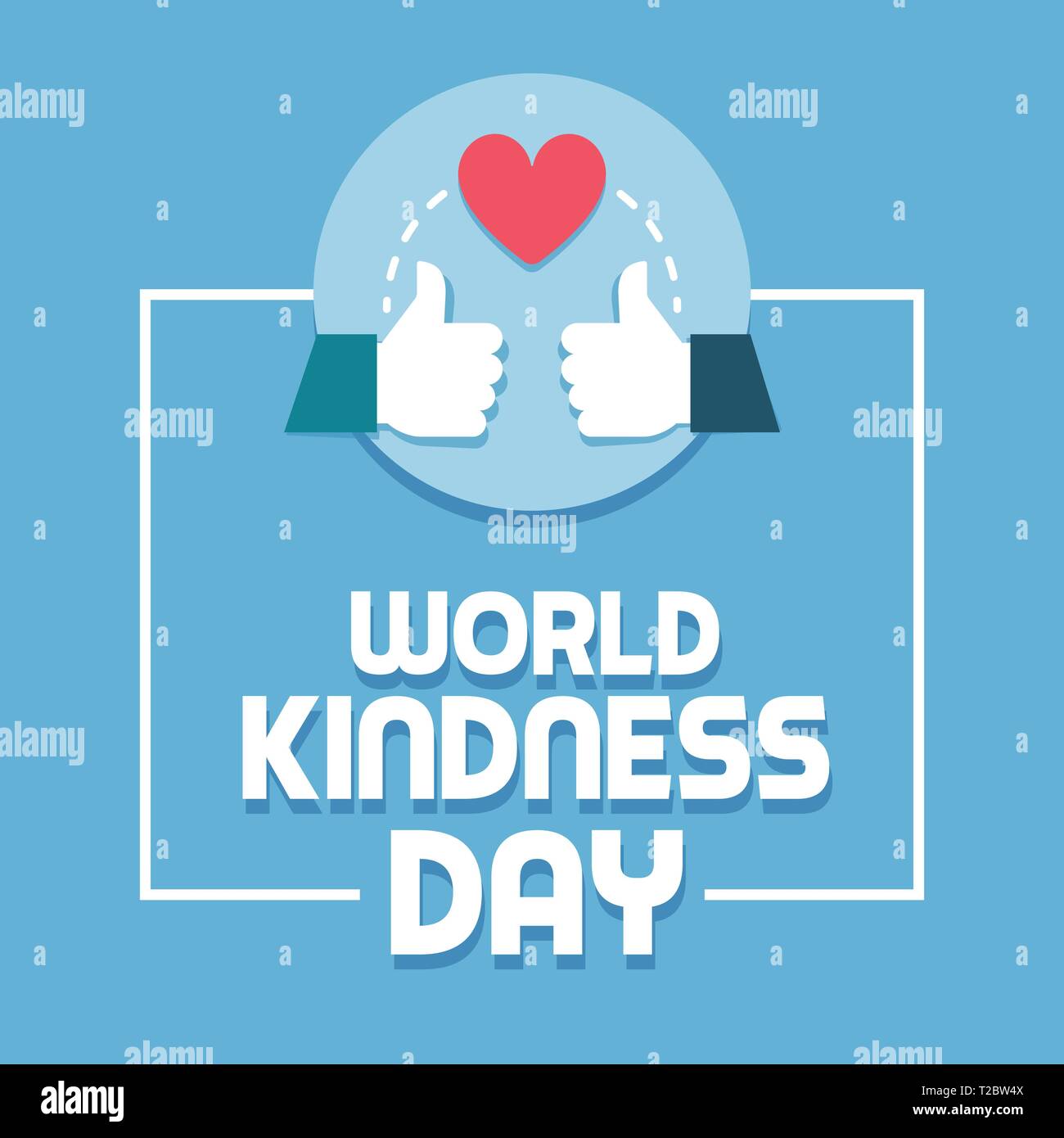 World kindness day social Stock Vector Images - Alamy