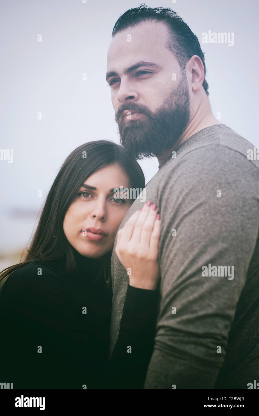 Woman mans chest hi-res stock photography and images - Alamy