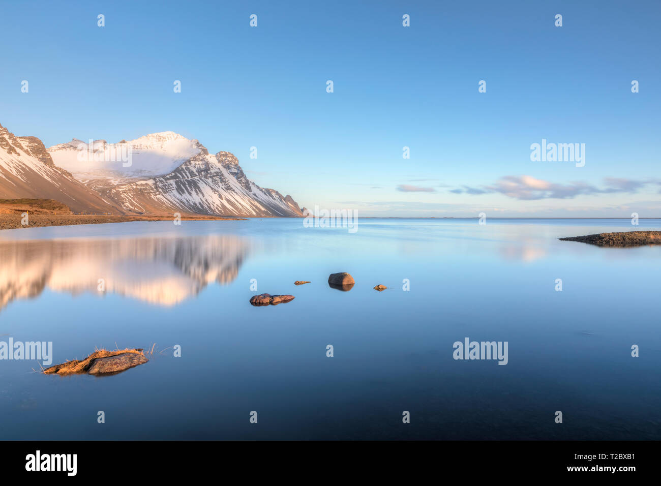 Stokksnes, Hornafjordur, Hofn, South Iceland, Iceland, Europe Stock ...