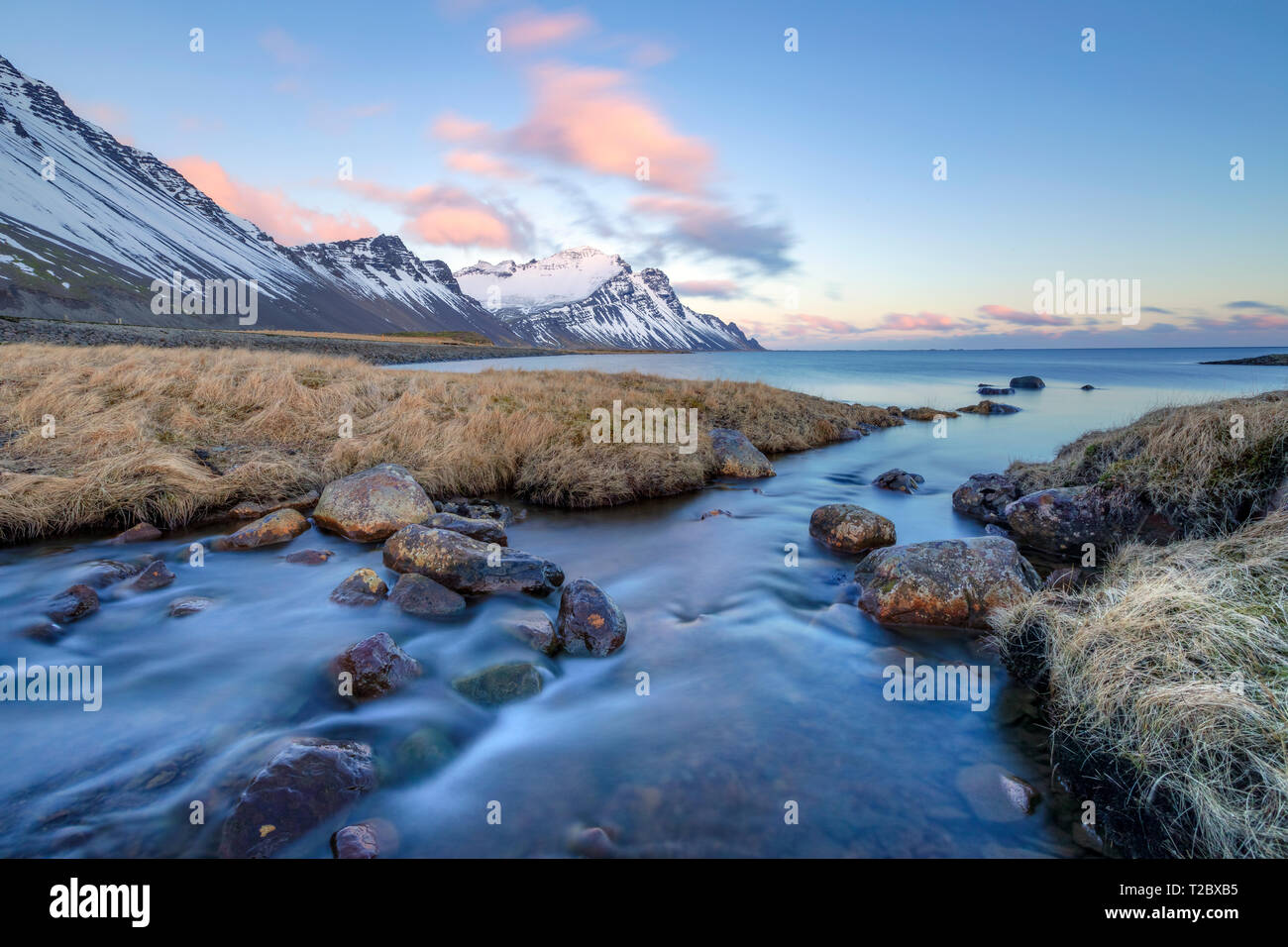 Stokksnes, Hornafjordur, Hofn, South Iceland, Iceland, Europe Stock ...