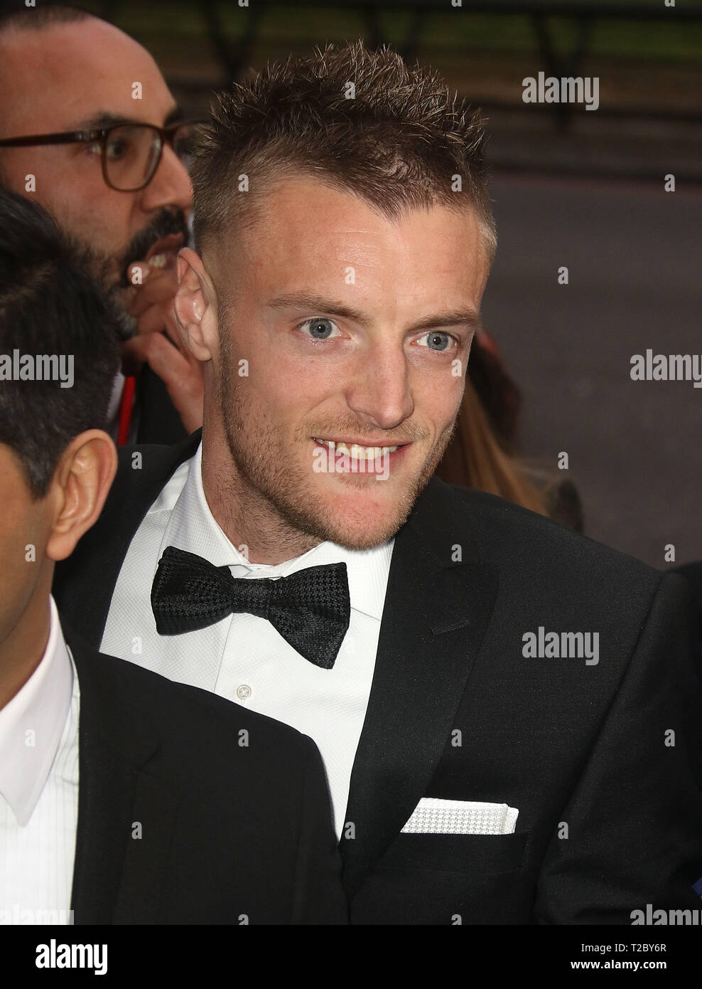 Jamie vardy 2016 leicester hi-res stock photography and images - Alamy