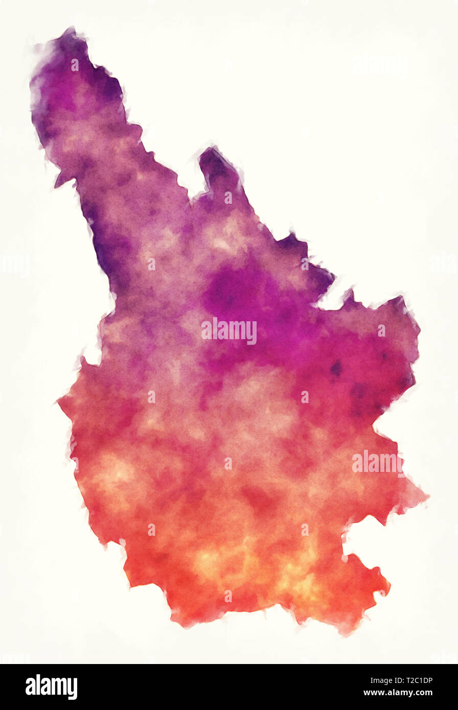 Caerphilly wales principal area map hi-res stock photography and images ...