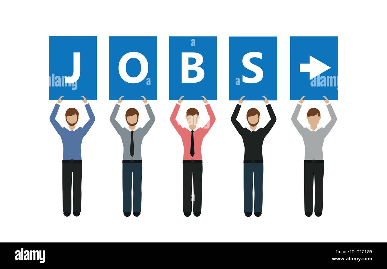 Career concept business illustration Stock Vector Images - Alamy