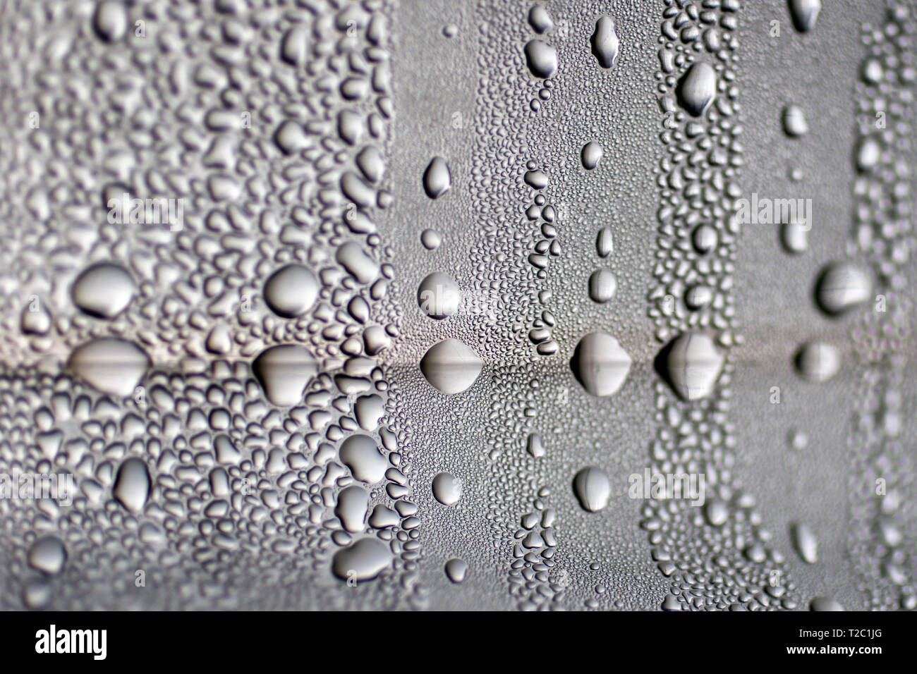 Abstract water drops background. Monochrome Stock Photo - Alamy