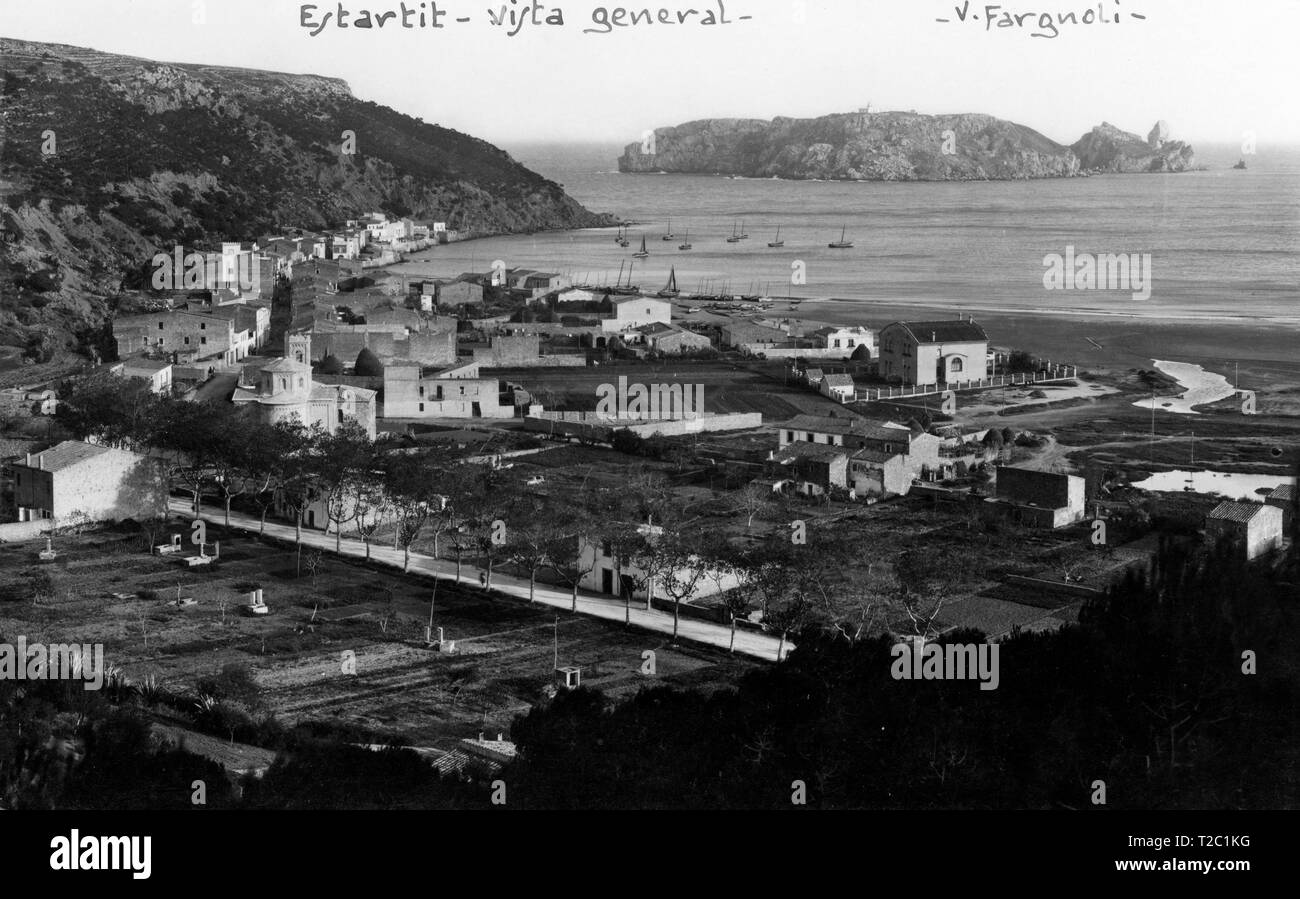 Tarjeta postal de l'Estartit y las islas Medes. Fotografía de Valentí ...
