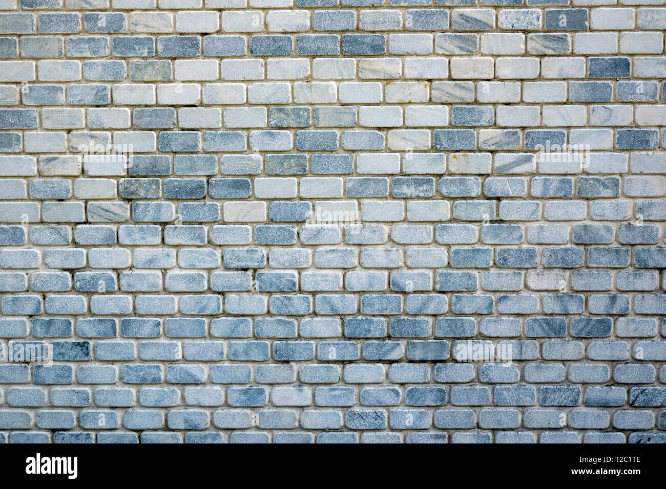 Wall of modern bricks background Stock Photo - Alamy