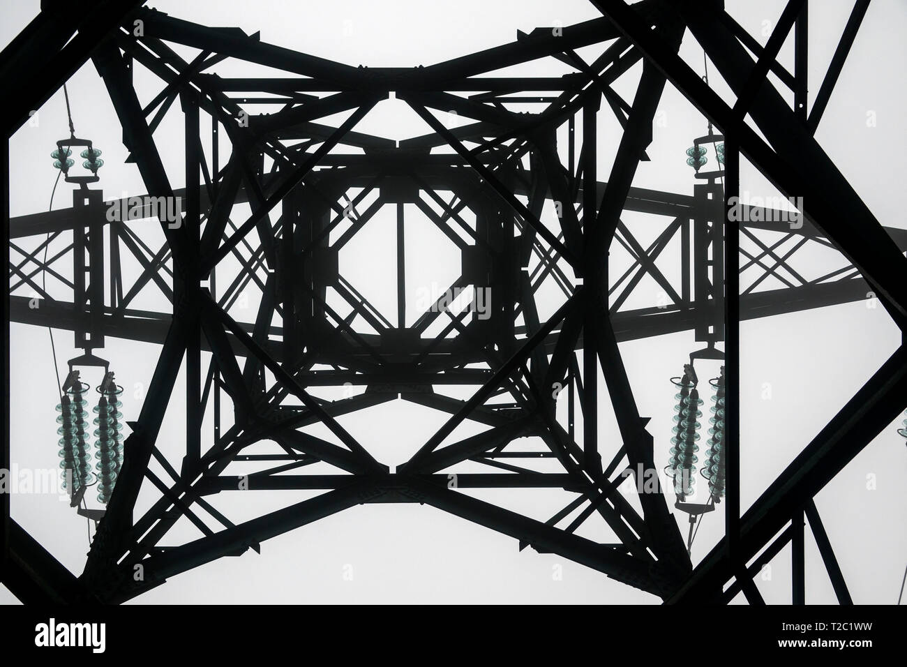 Steel power pole hi-res stock photography and images - Alamy