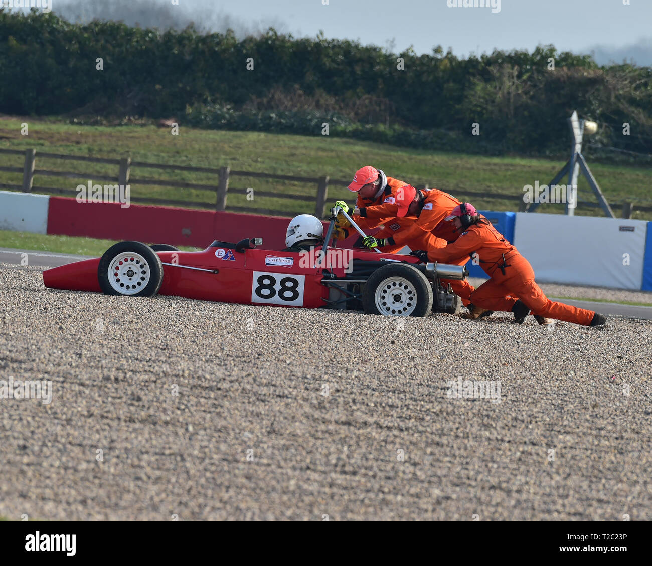 Chris Stuart, Crossle 16F, Historic Formula Ford, HSCC, Season Opener ...