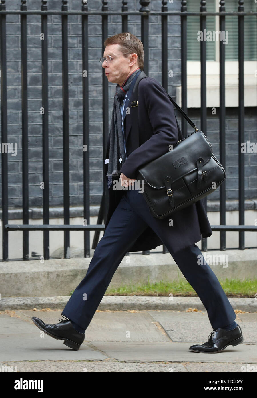Mayor of West Midlands Andy Street arrives for a serious youth violence ...