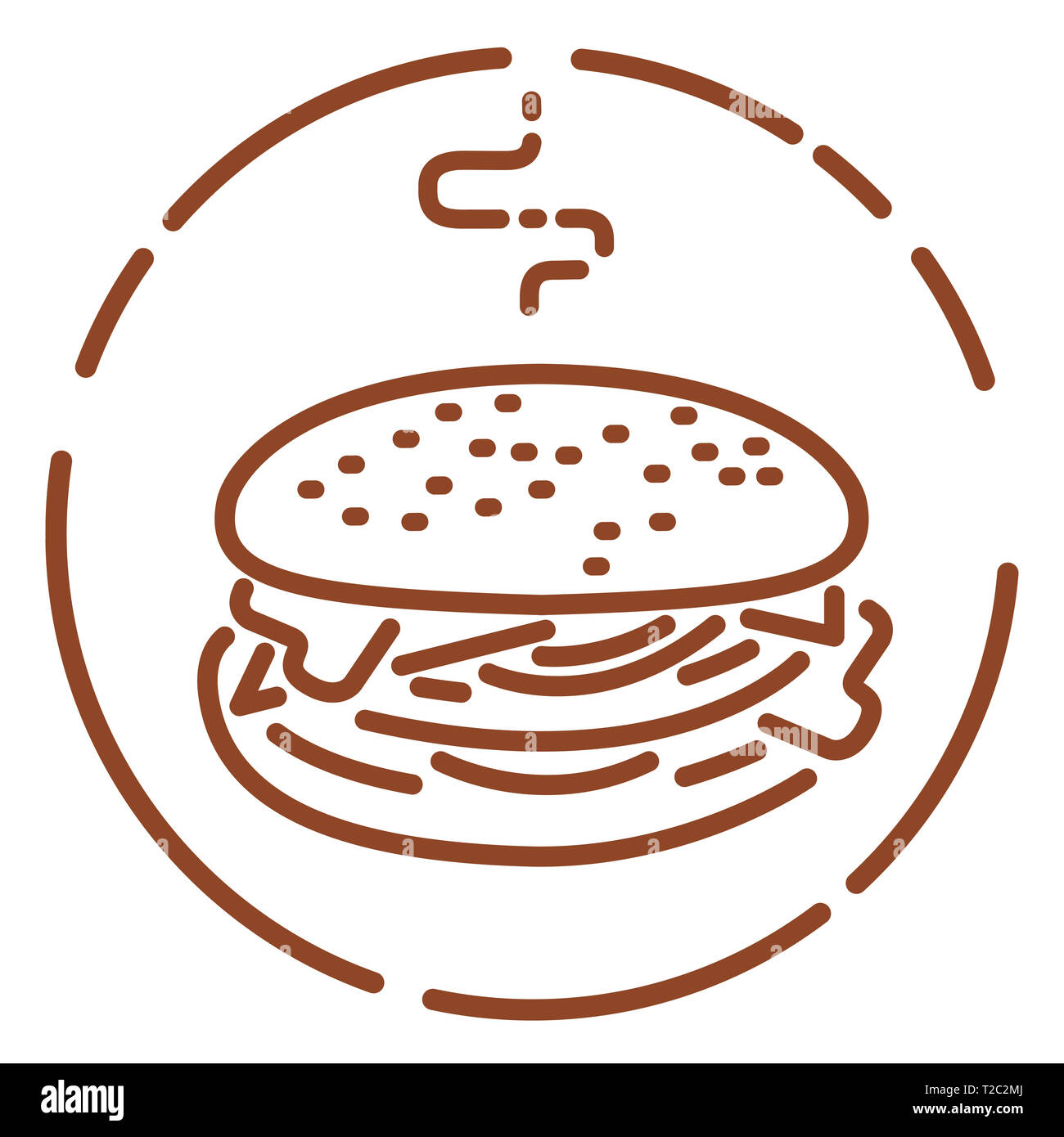 Cartoon hamburger hi-res stock photography and images - Alamy