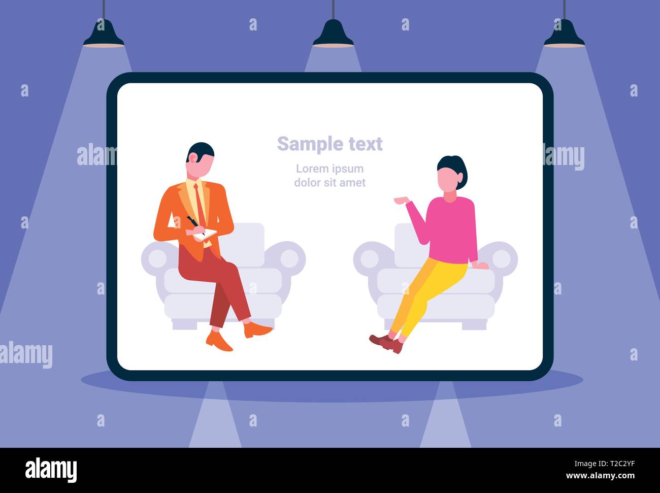 Taking notes business meeting Stock Vector Images - Alamy