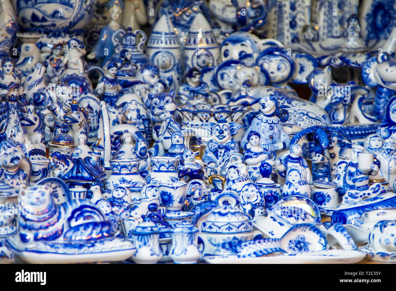 Russian Gzhel. Gzhel - Russian folk craft of ceramics and production ...