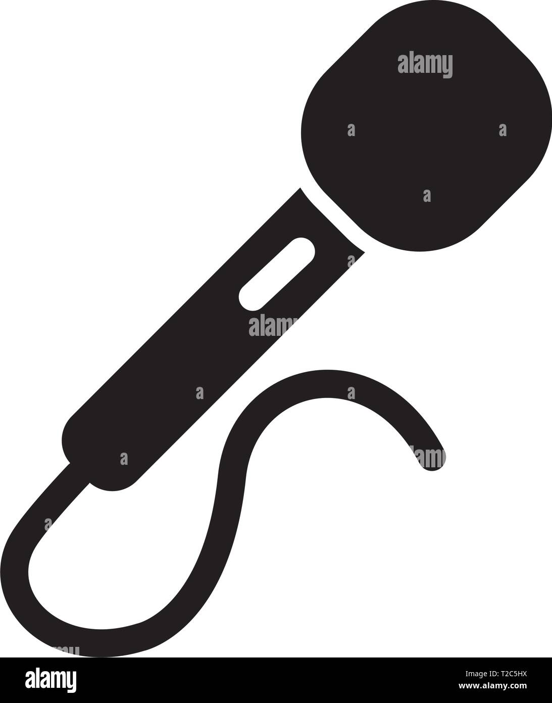 microphone icon vector Stock Vector Image & Art - Alamy