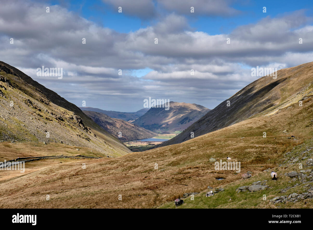 Place fell brothers water and kirkstone pass hi-res stock photography ...