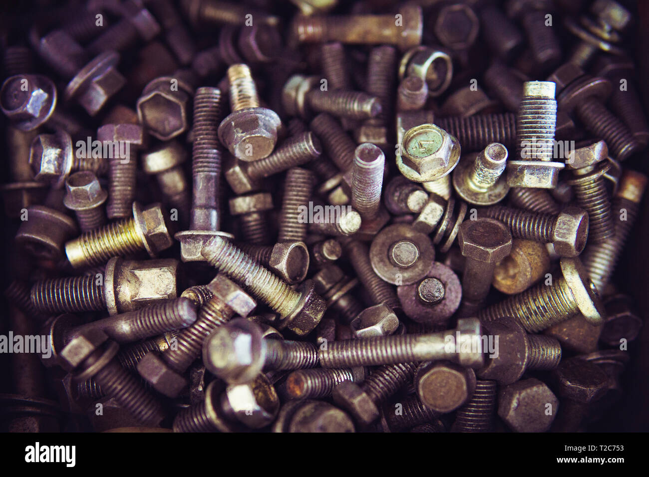 Lots of bolts hi-res stock photography and images - Alamy
