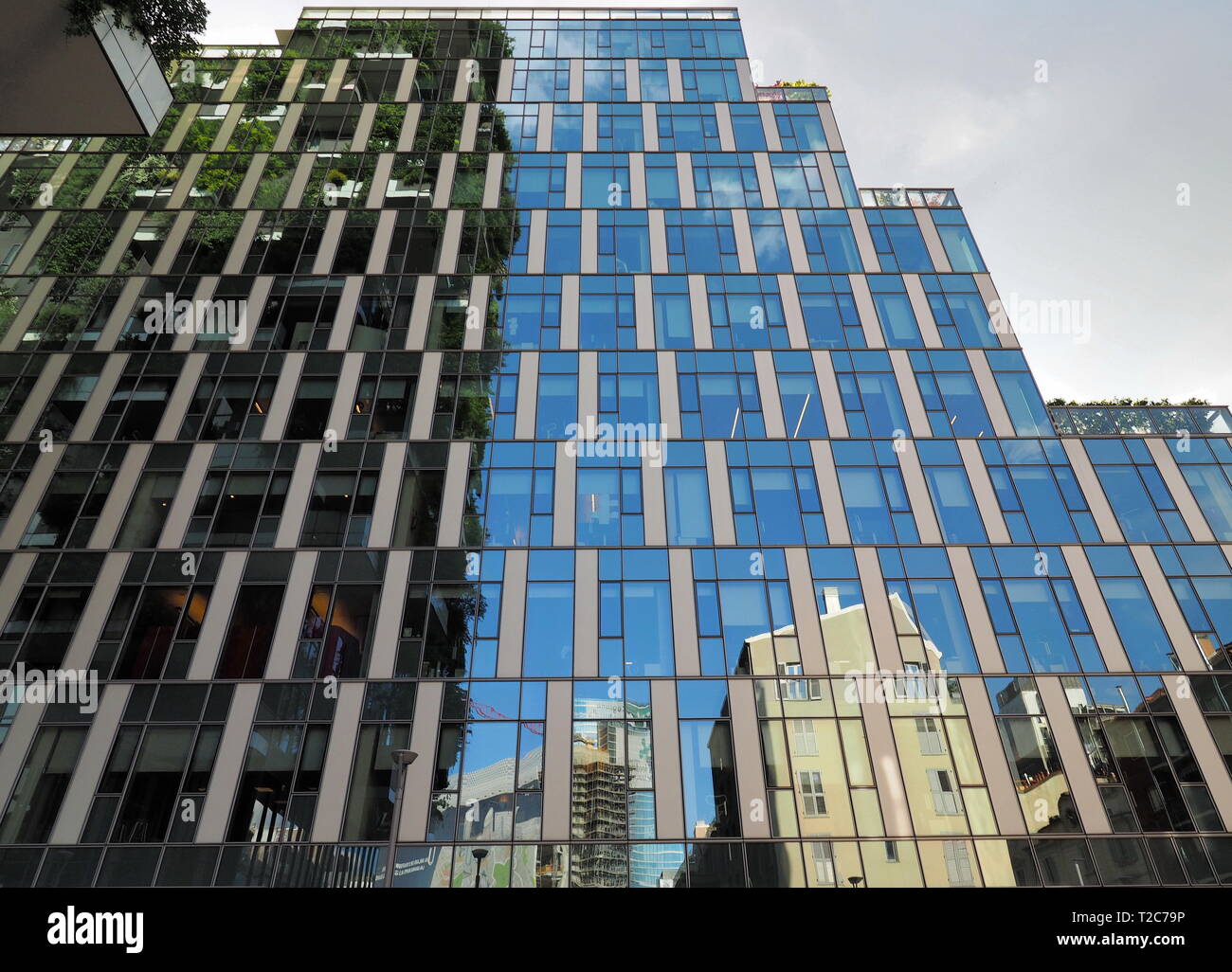 MILAN, ITALY - May 12, 2018: Bosco Verticale - Vertical Forest ...