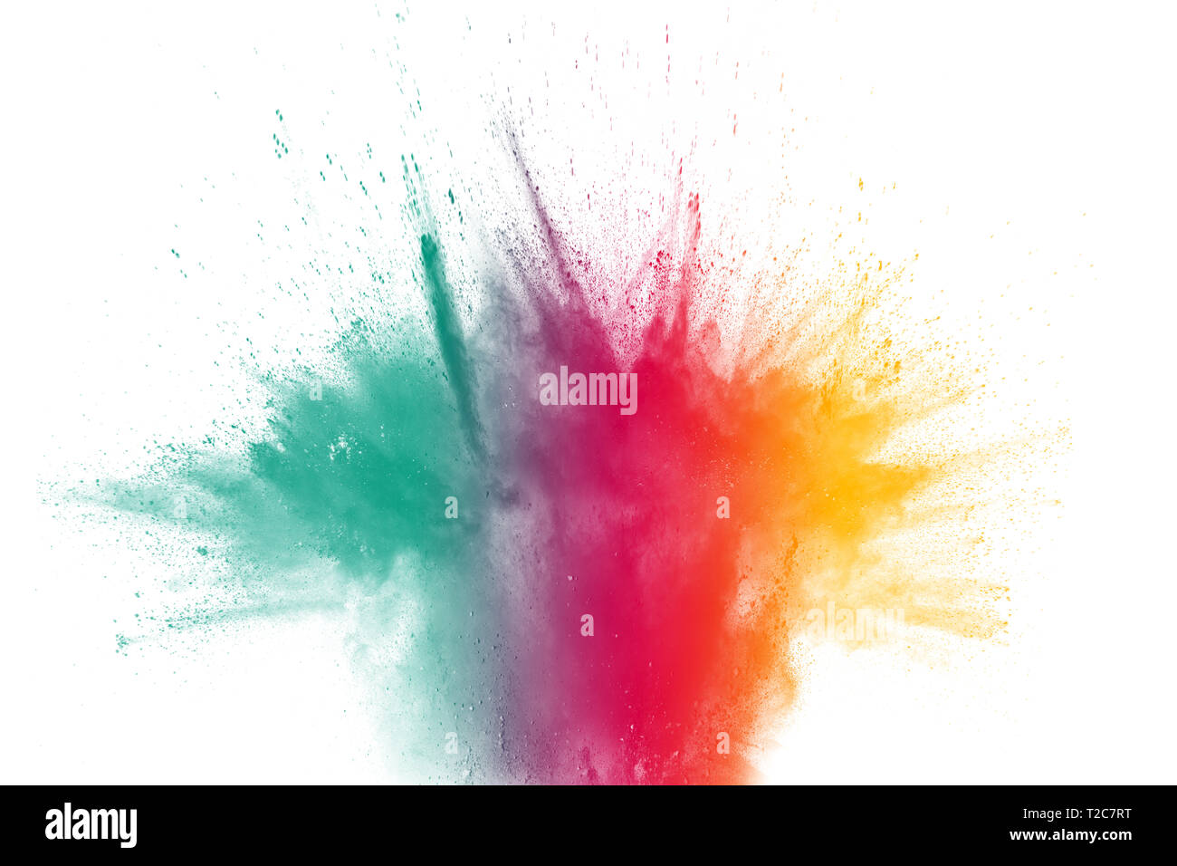 Colorful particles hi-res stock photography and images - Alamy