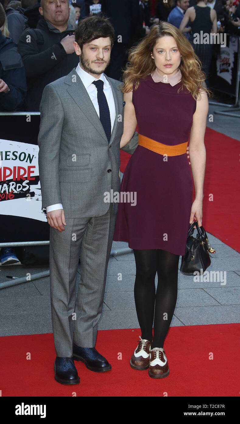 Mar 20, 2016 - London, England, UK - Jameson Empire Awards 2016 ...