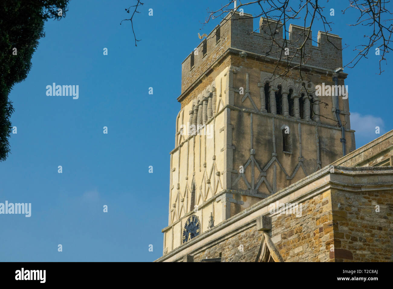 Earls barton tower hi-res stock photography and images - Alamy