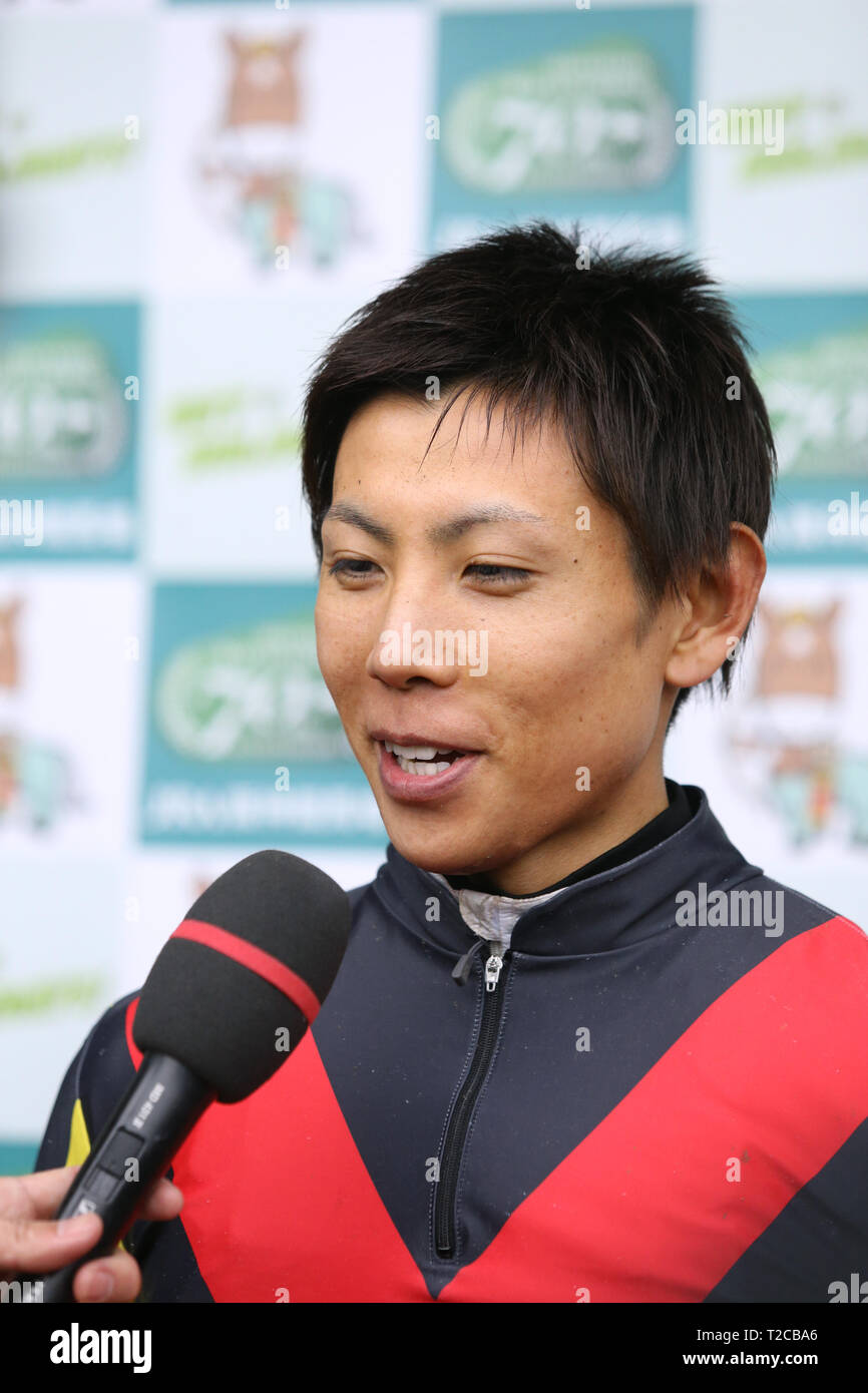 Hyogo, Japan. 31st Mar, 2019. Yuichi Kitamura Horse Racing : Jockey ...