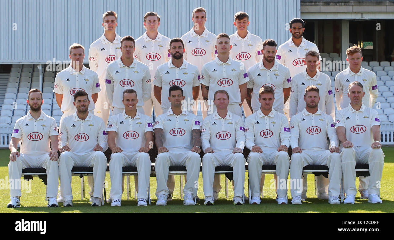 Surrey cricket team hi-res stock photography and images - Alamy