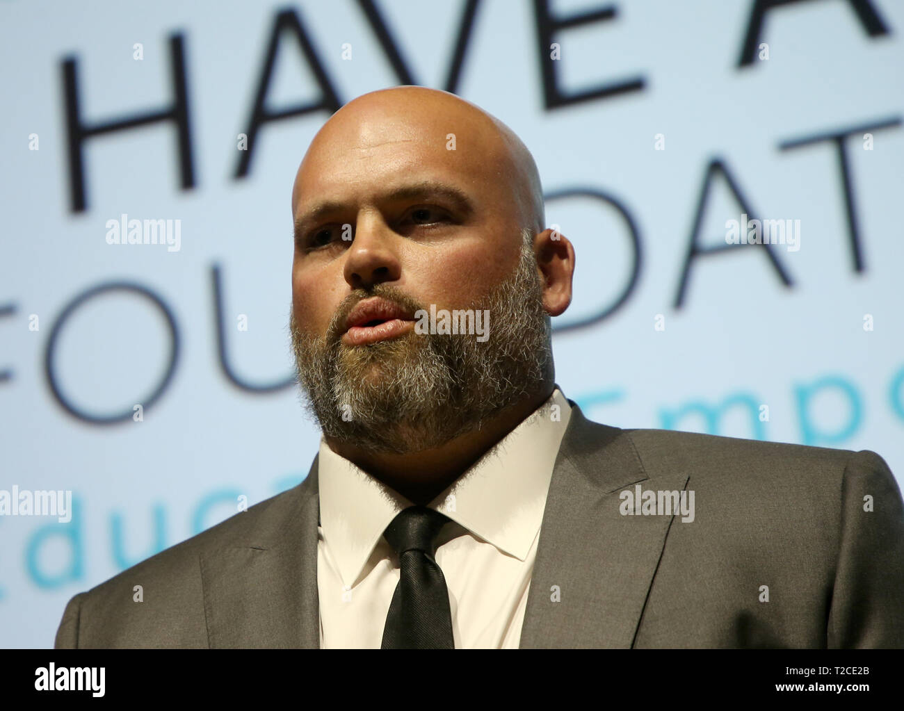 Los Angeles, California, USA. 31st Mar, 2019. Andrew Whitworth, Attend ...