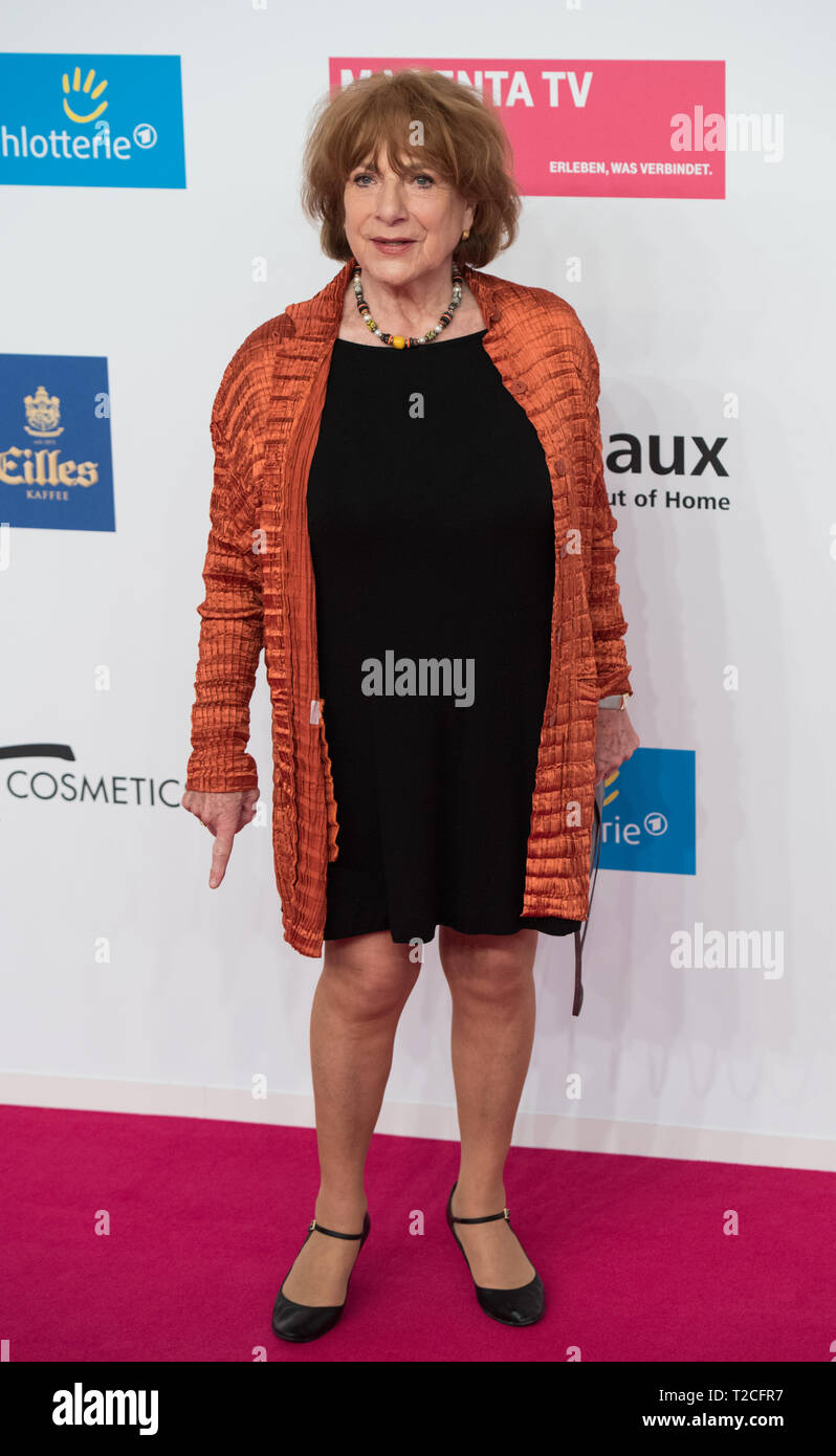 Berlin, Deutschland. 30th Mar, 2019. Hannelore HOGER, actress, full ...