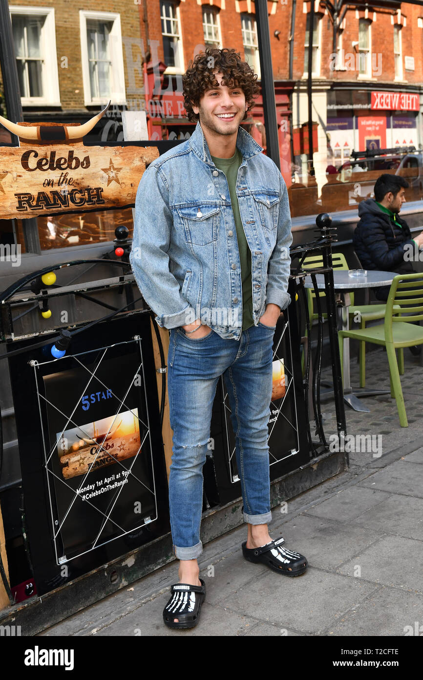 London, UK. 1st Apr 2019. Love Island's Eyal Booker attend Celebs On ...