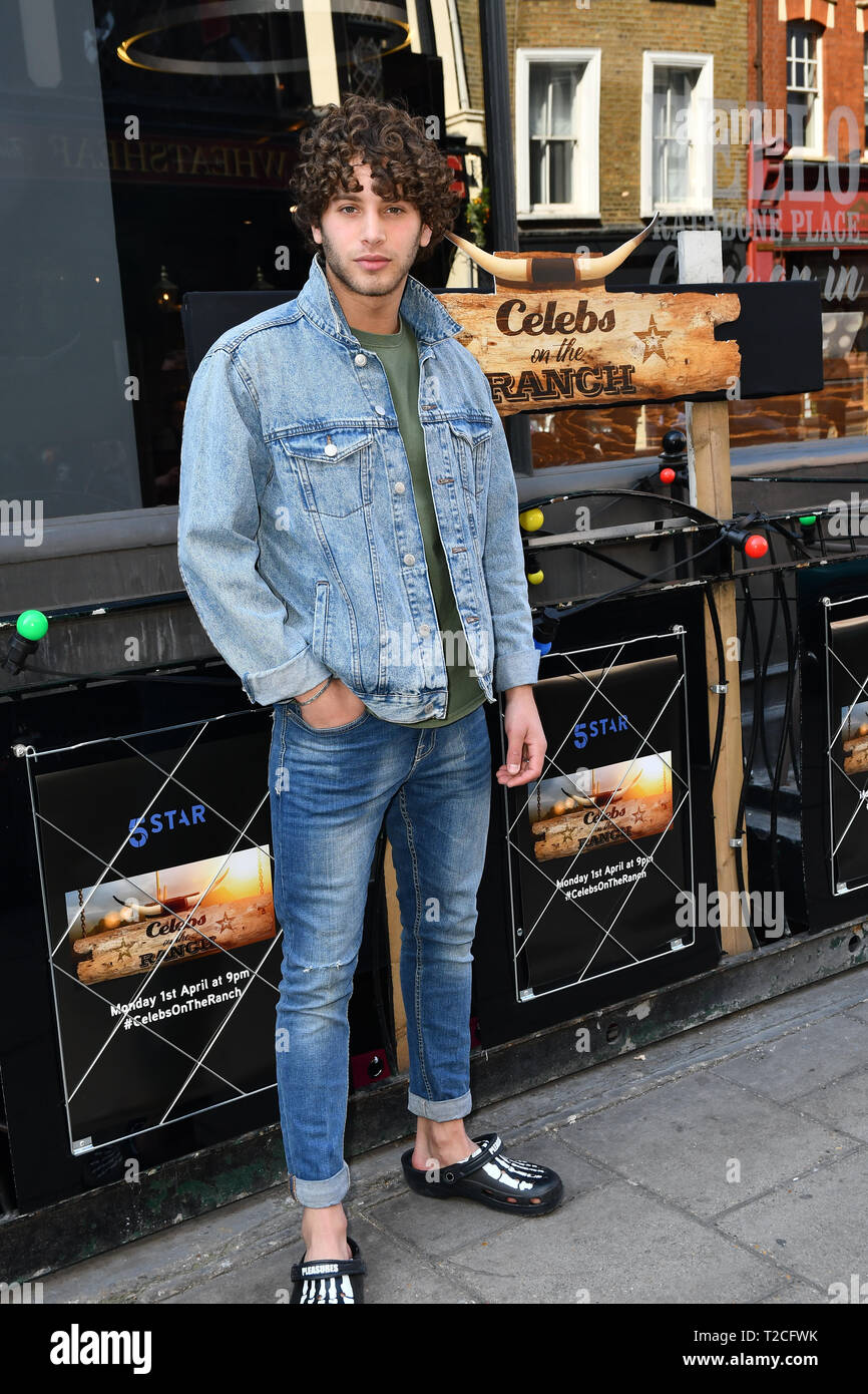 London, UK. 1st Apr 2019. Love Island's Eyal Booker attend Celebs On ...