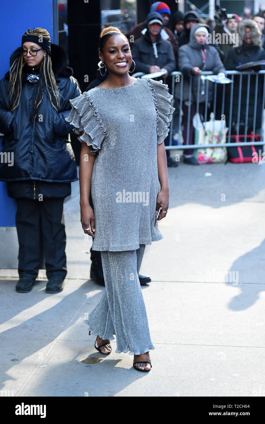 New York, NY, USA. 1st Apr, 2019. Issa Rae at talk show appearance for ...