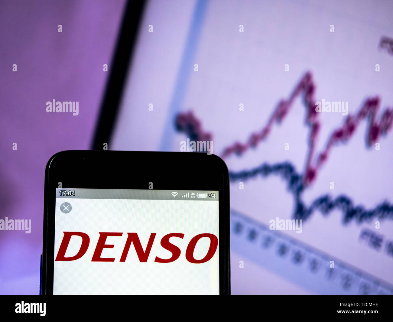 Denso logo hi-res stock photography and images - Alamy