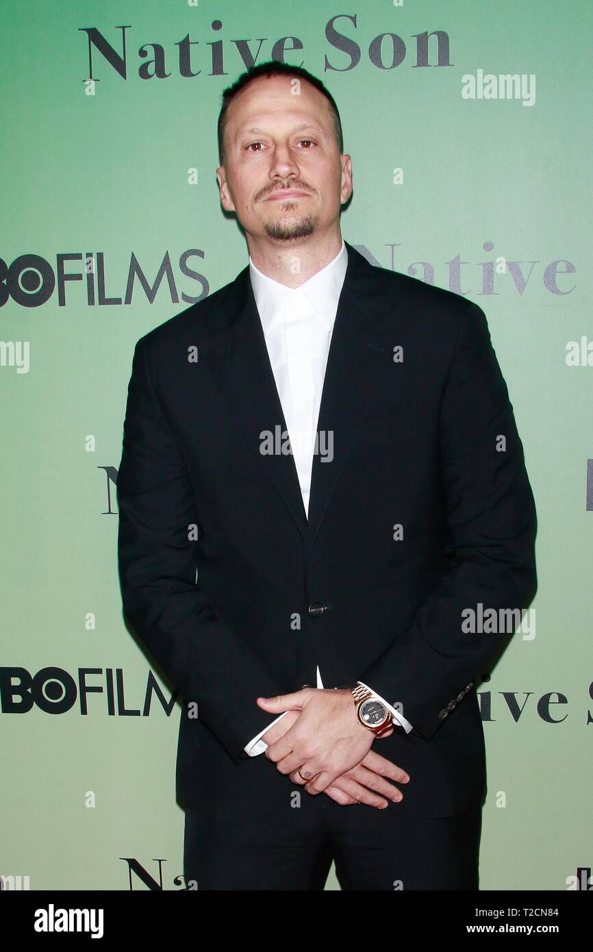 New York, NY, USA. 1st Apr, 2019. Michael Sherman at HBO Films “Native ...