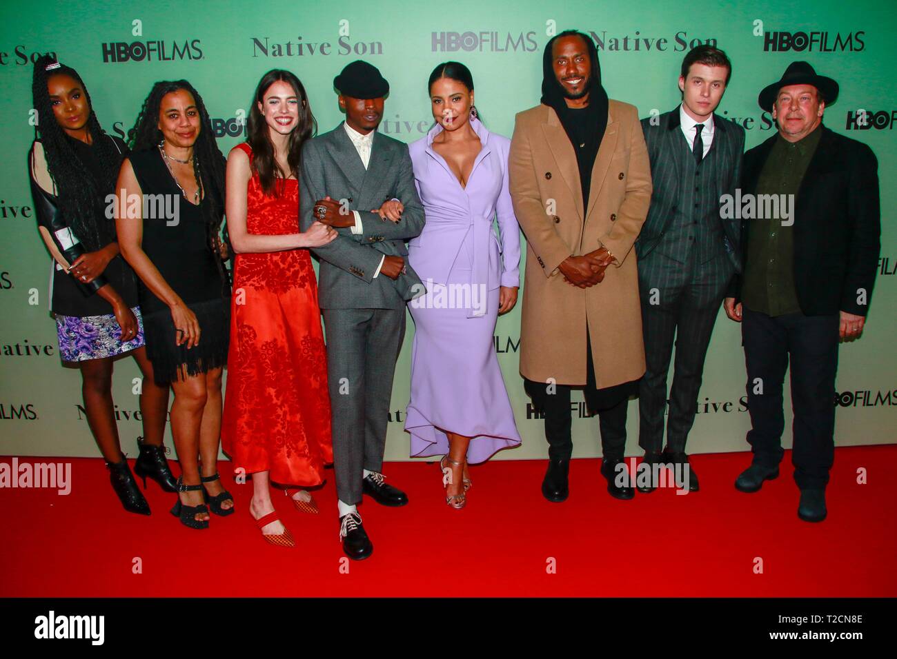 New York, NY, USA. 1st Apr, 2019. HBO Films “Native Son” red-carpet ...