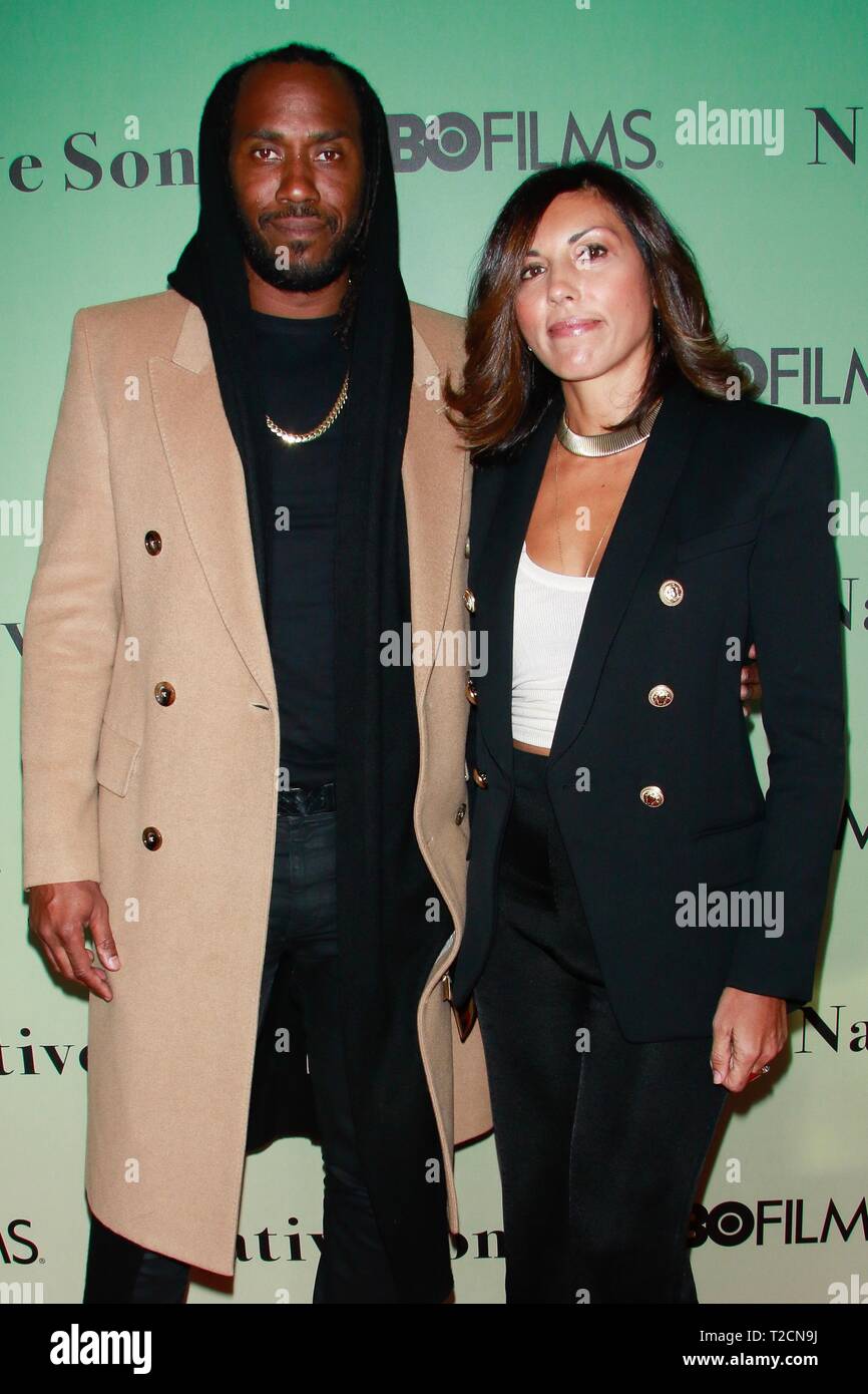 New York, NY, USA. 1st Apr, 2019. Rashid Johnson at HBO Films “Native ...