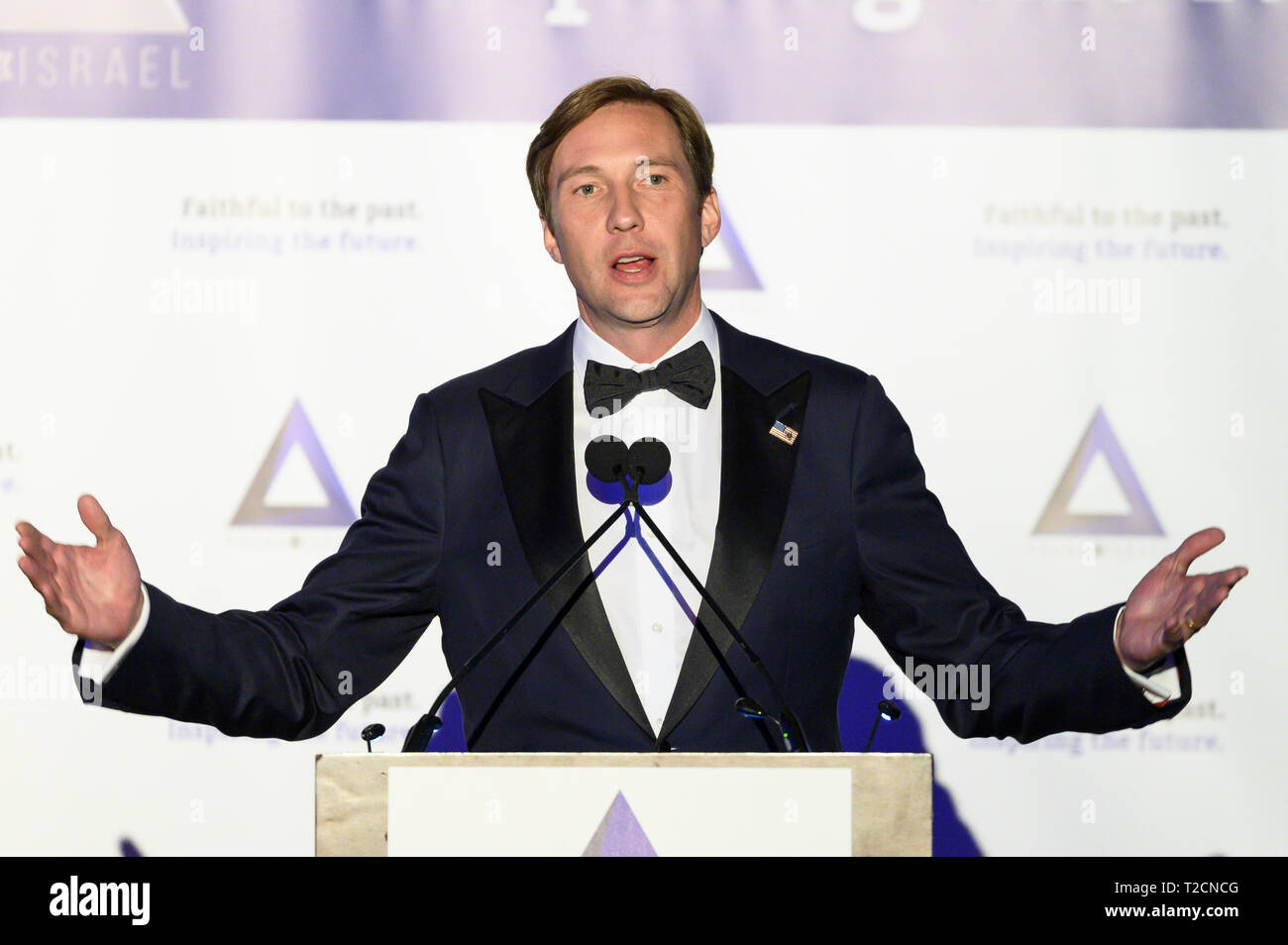 New York, NY, USA. 31st Mar, 2019. TOMMY HICKS JR., Co-Chair of the ...