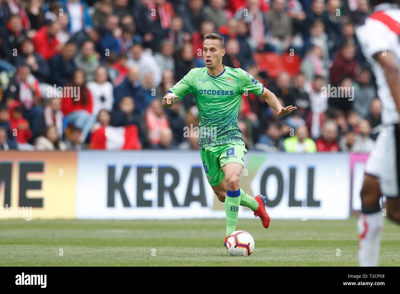 Madrid, Spain. 31st Mar, 2019. Sergio Canales (Betis) Football/Soccer ...