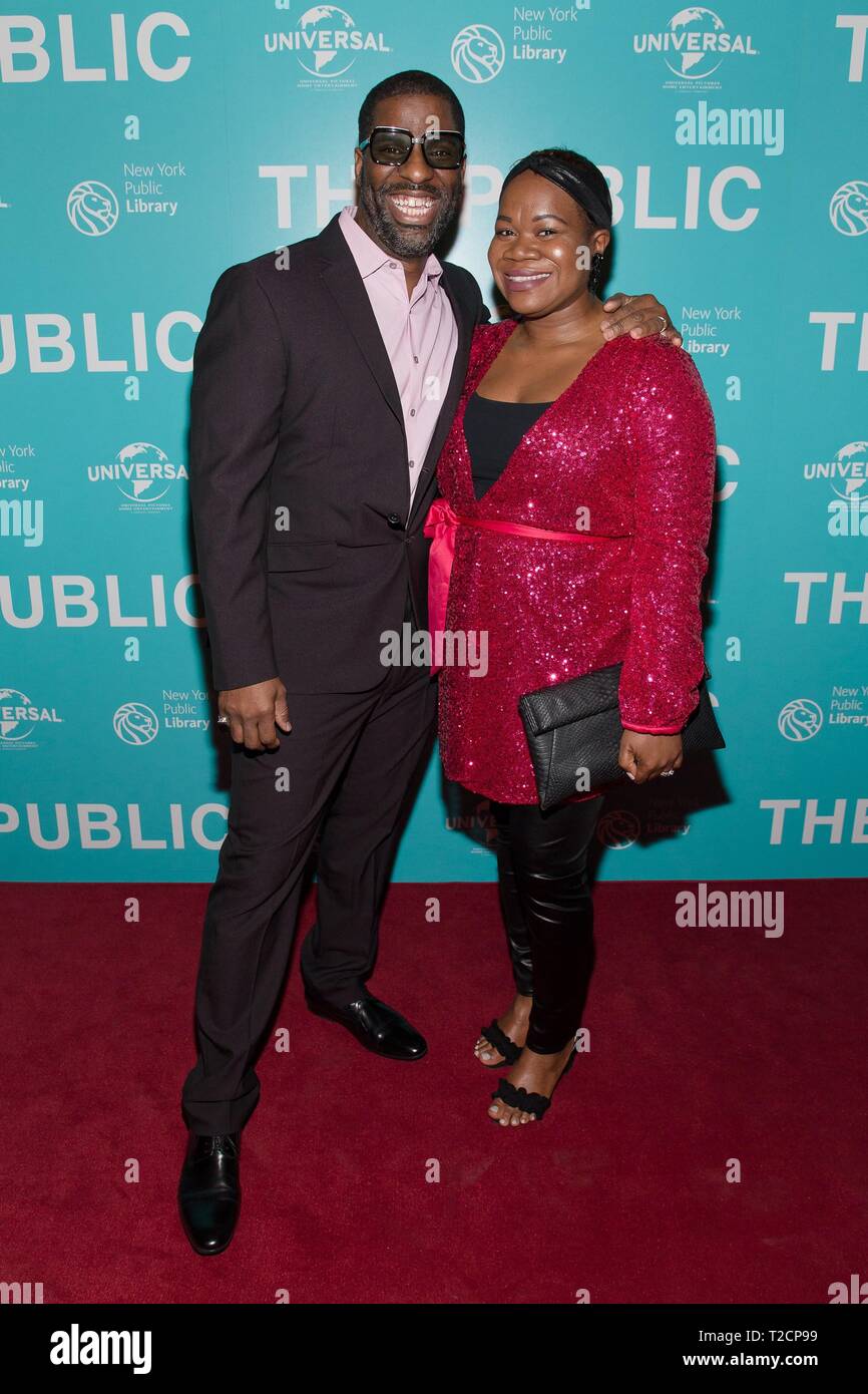 New York, NY, USA. 1st Apr, 2019. Che "Rhymefest" Smith, Donnie Smith ...