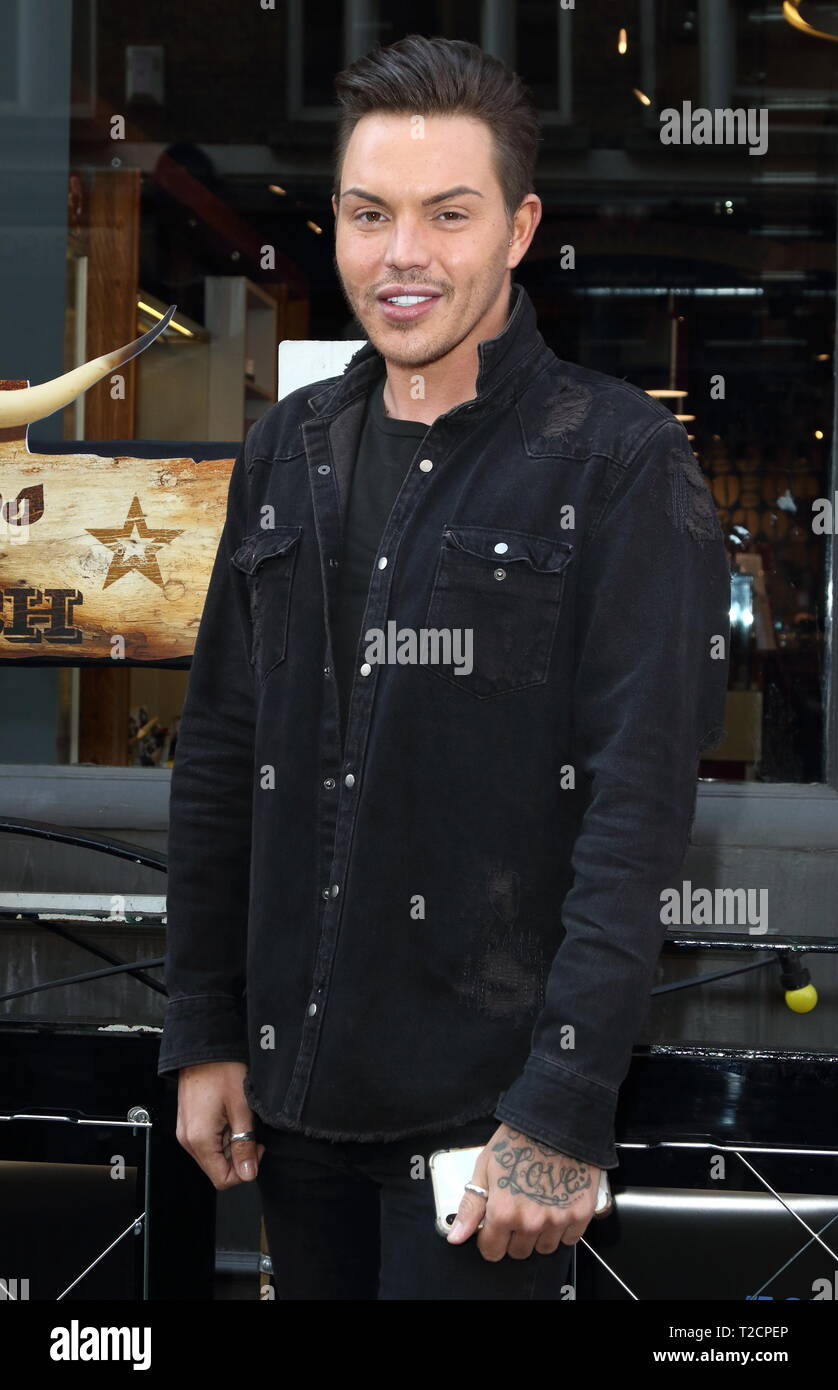 Bobby Norris seen during the Celebs On The Ranch Launch at Jerusalem ...